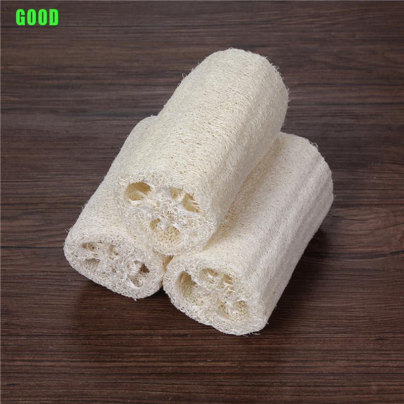 {Bath}Natural Loofah Luffa Bath Shower Wash Body Pot Bowl Sponge ...