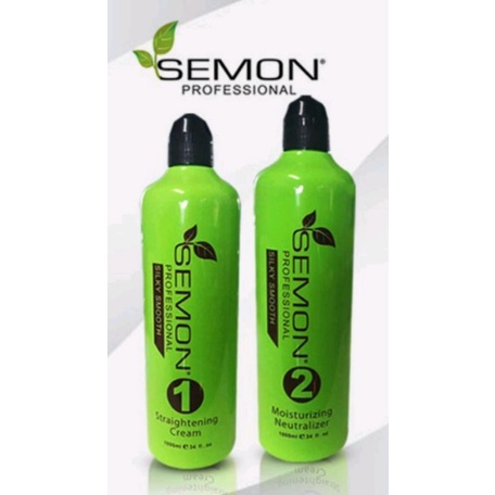 New Semon Silky Smooth Rebonding Set for Bleached Hair | Shopee Philippines
