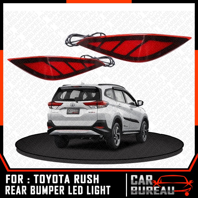 Toyota Rush 2018 - 2022 Rear Bumper Reflector Light / RBL | Shopee ...