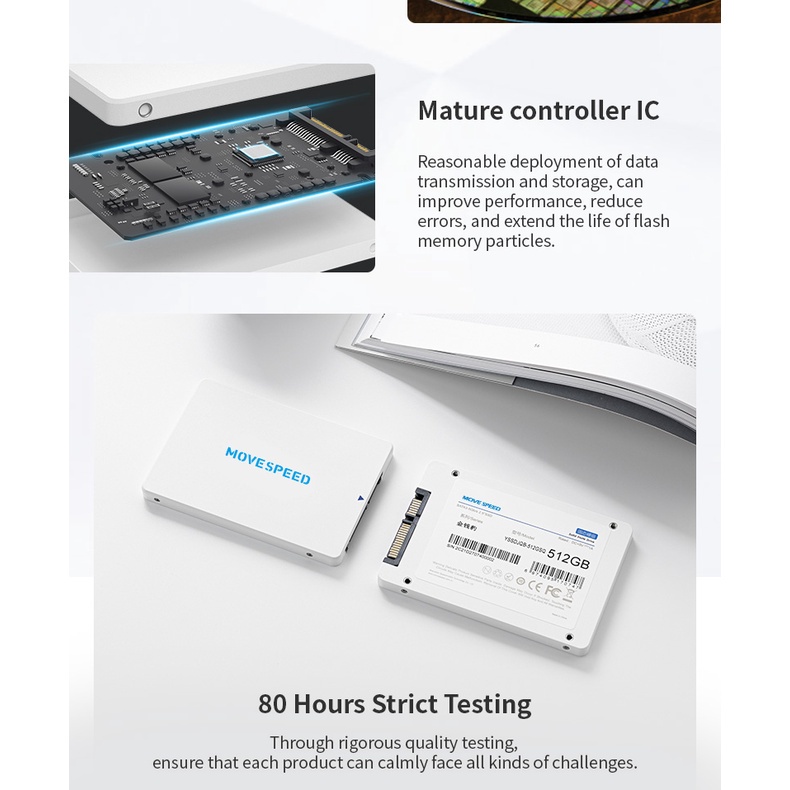 Move Speed SSD Internal Solid State Drive 512GB|1TB SATA 3.0 Leopard ...