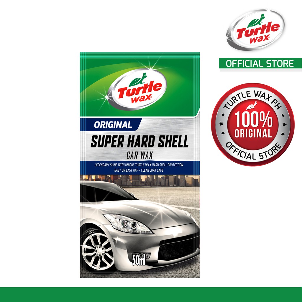 Turtle Wax Super Hard Shell Car Wax 50ml Sachet A-2127 | Shopee Philippines