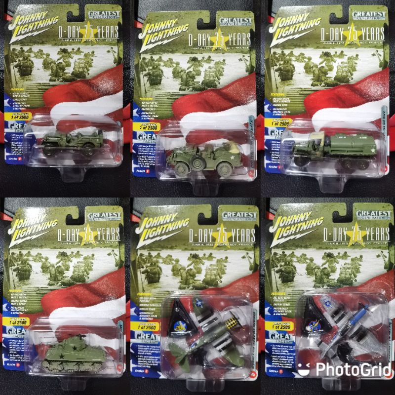 [D-Day 75 Years Battle Worn Greatest Generation] Johnny Lightnjng ...