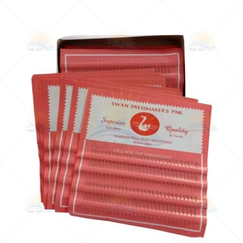 SWAN SOLOD HEADED STEEL PINS DRESSMAKER PINS SOLID PINS | Shopee ...