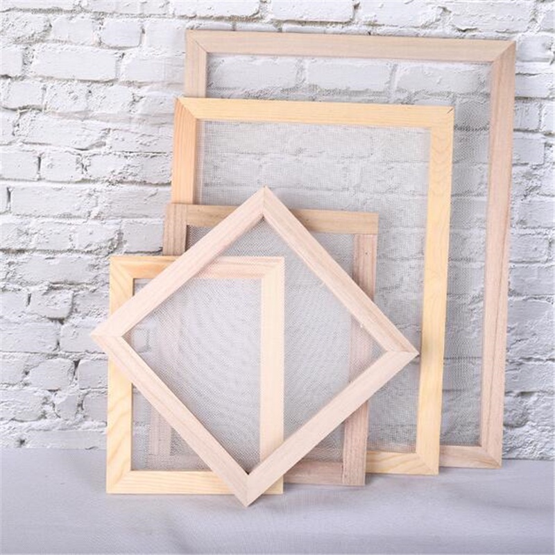 Paper Making Mould Frame Screen DIY Screen Frame Ancient Mould Screen ...