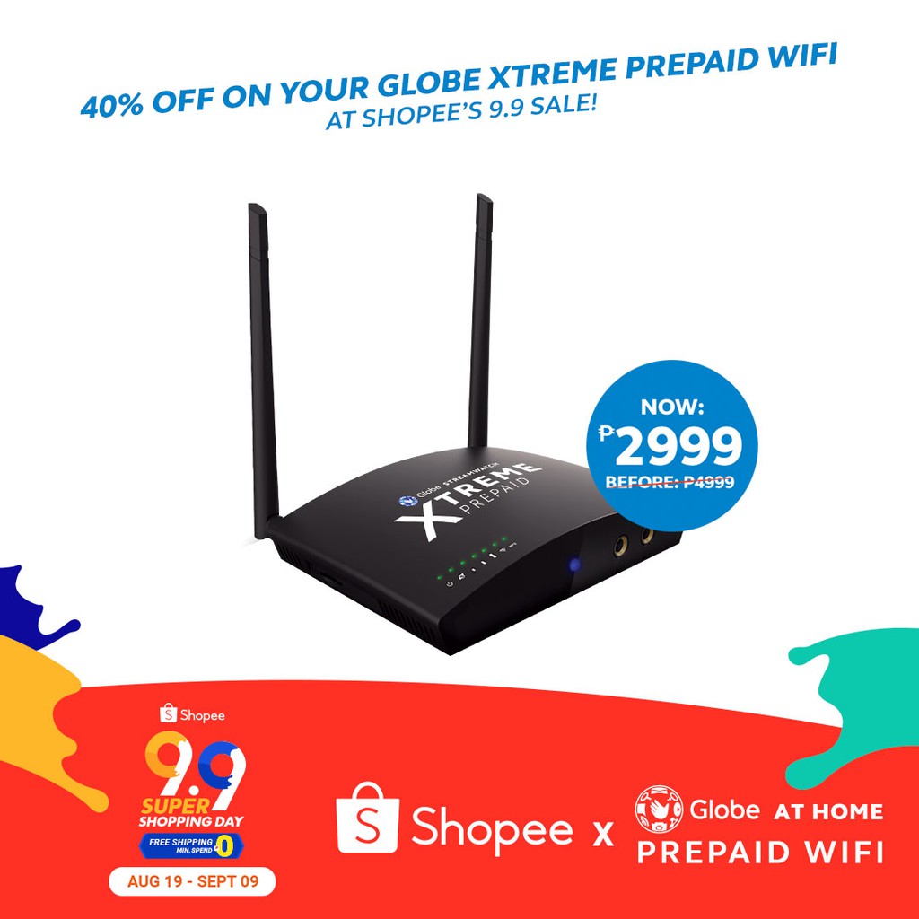 Globe Streamwatch Xtreme Prepaid Wifi | Shopee Philippines
