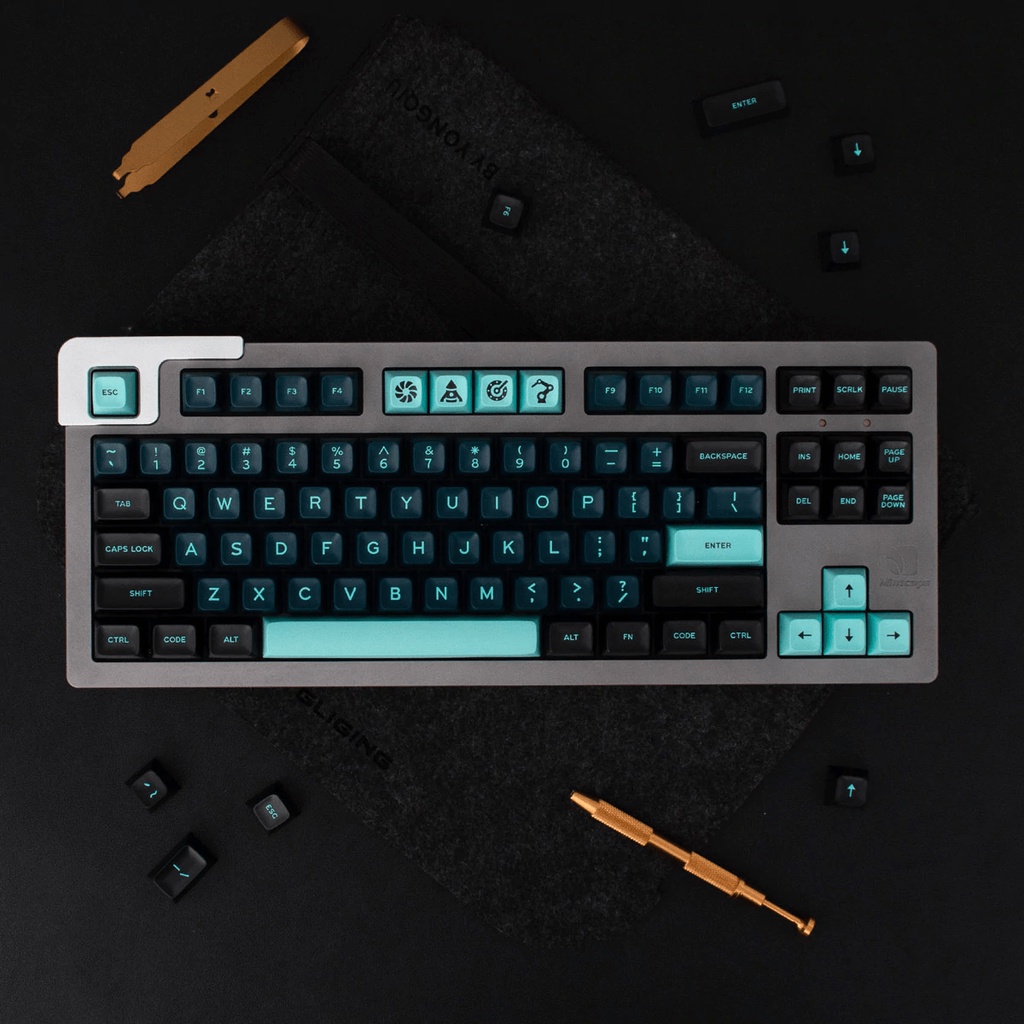 Monster 172 Keys ABS Doubleshot SA Profile Keycaps Set for Mechanical ...