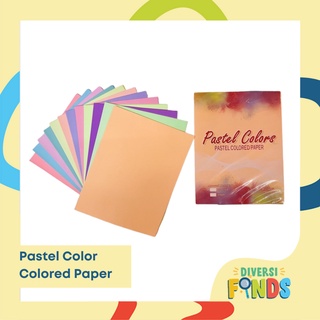 Pastel Colored Paper SHORT - 250 sheets per ream - assorted colors ...