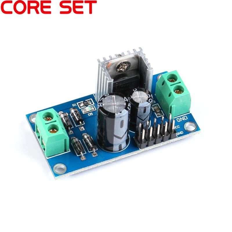 AC/DC12V-24V To DC9V LM7809 Three Terminal Voltage Regulator Module 9V L7809 Power Supply ...