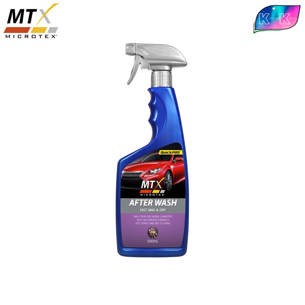 Microtex After Wash 500ml - Fast Wax & Dry (MTX Car Care) | Shopee ...