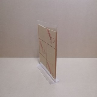 Acrylic menu poster standee A4 Size (Portrait / Landscape) | Shopee ...