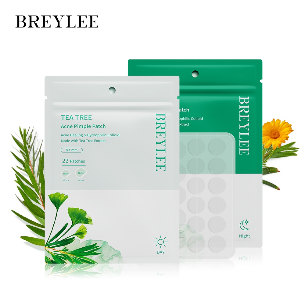 BREYLEE Tea Tree Acne Pimple Patch Remove Pimples Whiteheads Acne ...
