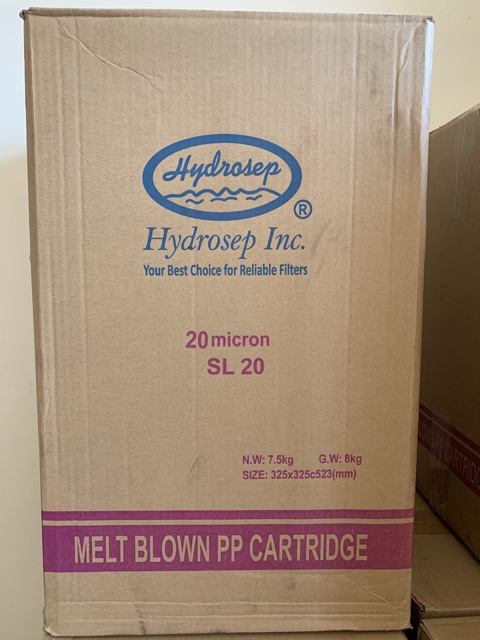 Hydrosep Sediment Filter 20'' SL 25pcs/ Box | Shopee Philippines