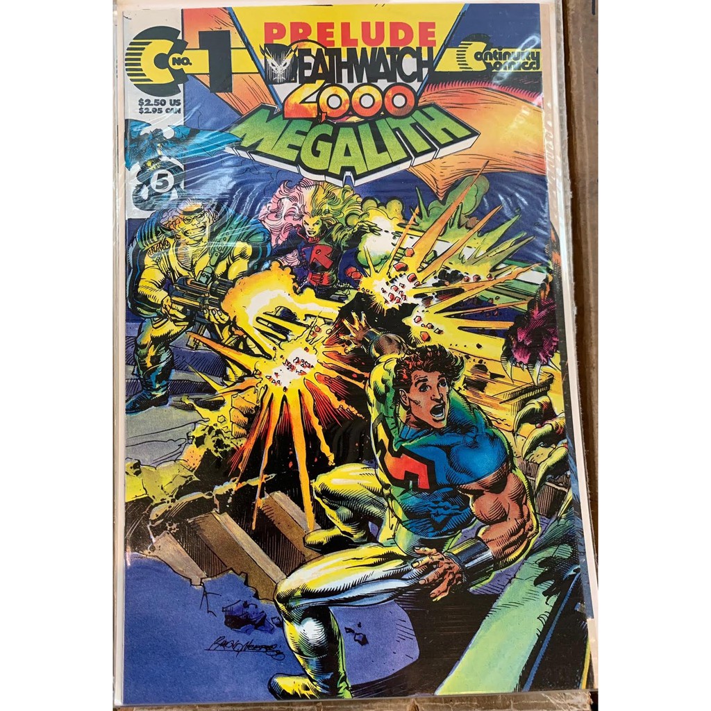 Continuity Comics: Megalith Vol.2 #1-3, 5-7 | Shopee Philippines