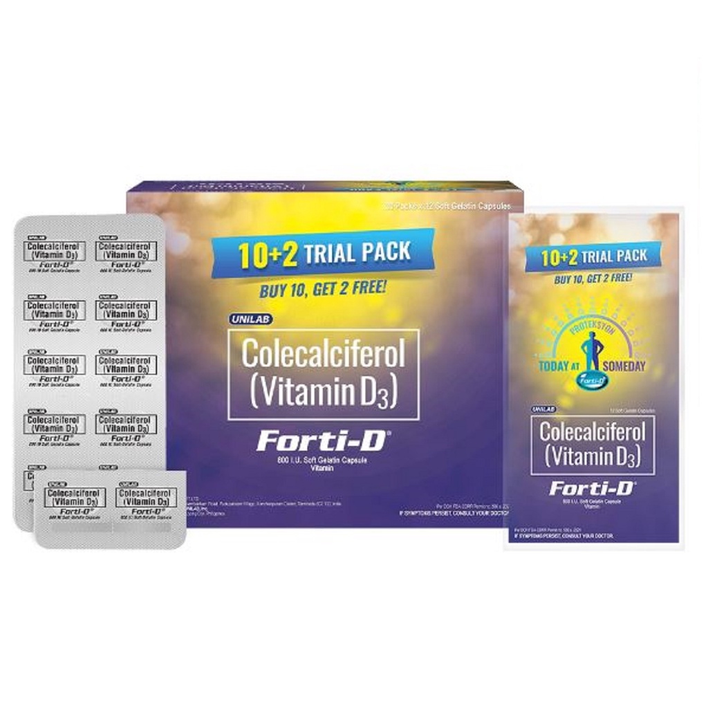 FORTI-D 10 + 2 Trial Pack | Shopee Philippines