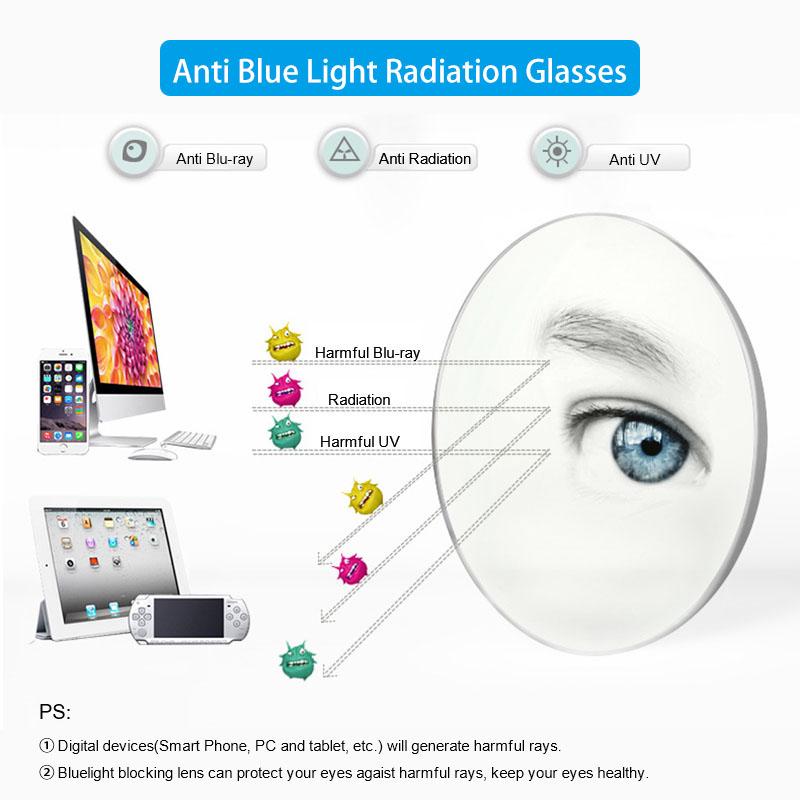 Anti Radiation Eye Glasses For Kids Children's Anti-blue Light Specs ...