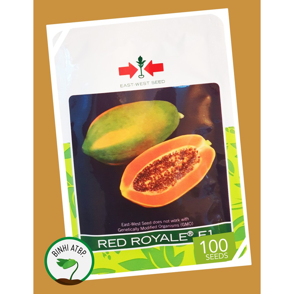 East-west Red Royale F1 Papaya Seeds (100 Seeds Pack) | Shopee Philippines