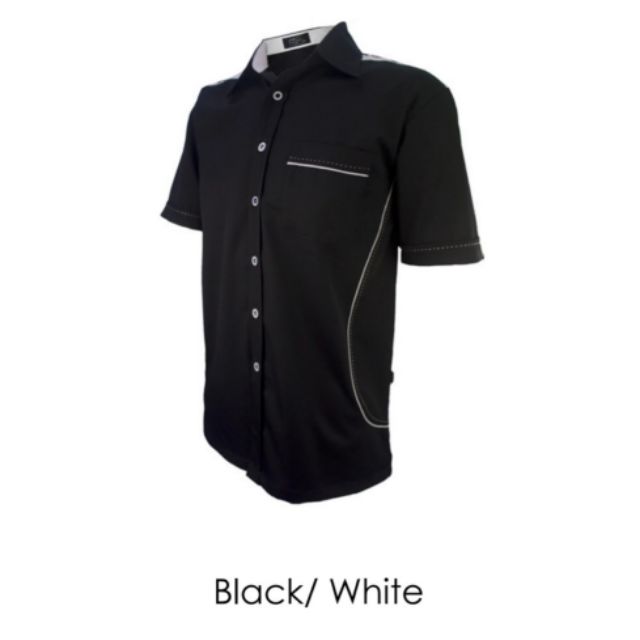 Corporate Uniform MALE (BLACK/WHITE) | Shopee Philippines