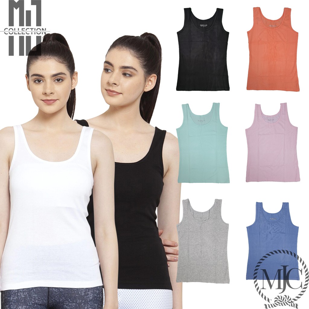 Women's Cotton Stretchable Sando Tank Top | Shopee Philippines