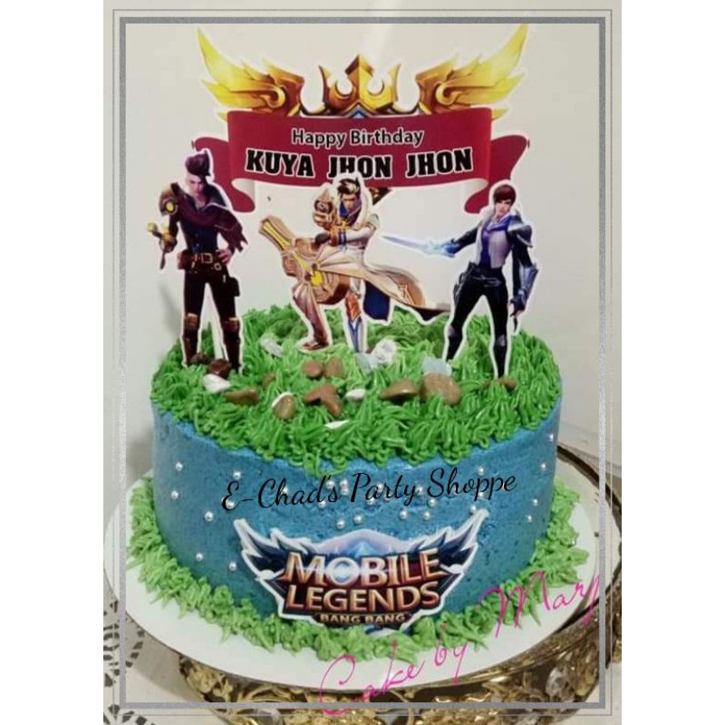 Mobile Legend Cake Topper | Shopee Philippines