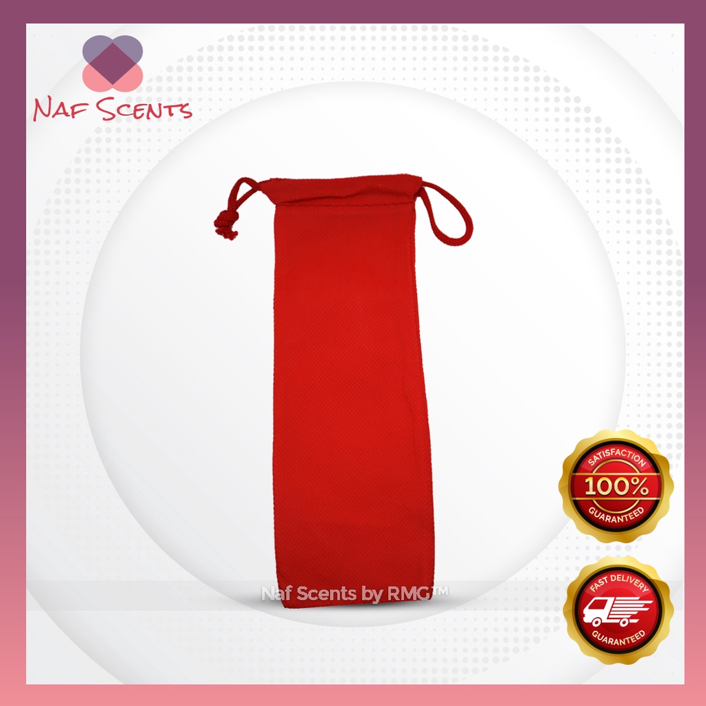 RED PERFUME POUCH SUITABLE FOR 50ml and 85ml perfume bottle ( selling ...