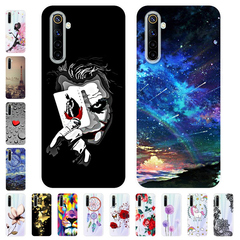 Realme 6 Case Soft TPU Silicone Realme 6 Pro Realme6 Casing Phone Case ...