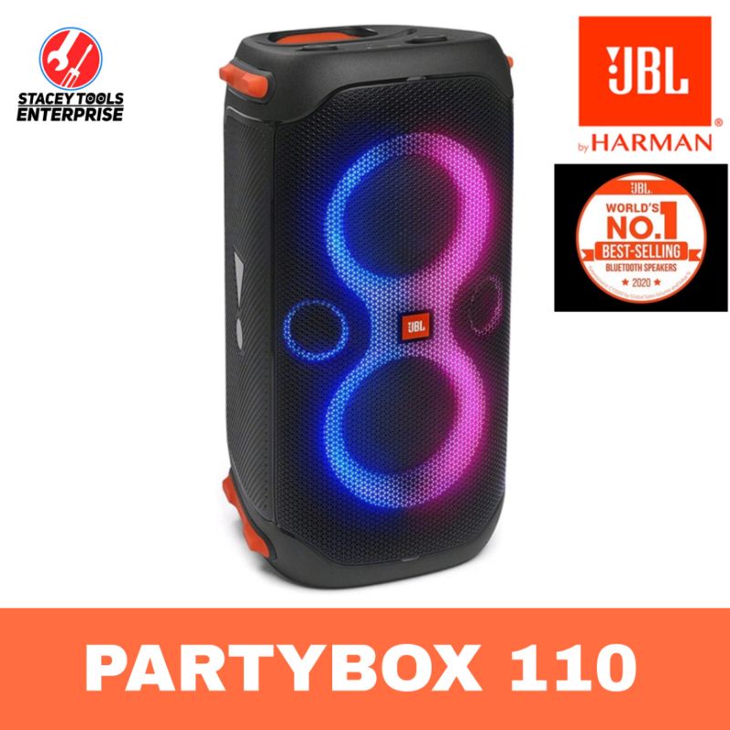 JBL Partybox 110 Portable party speaker w/ 160w pb110 partybox110 ...