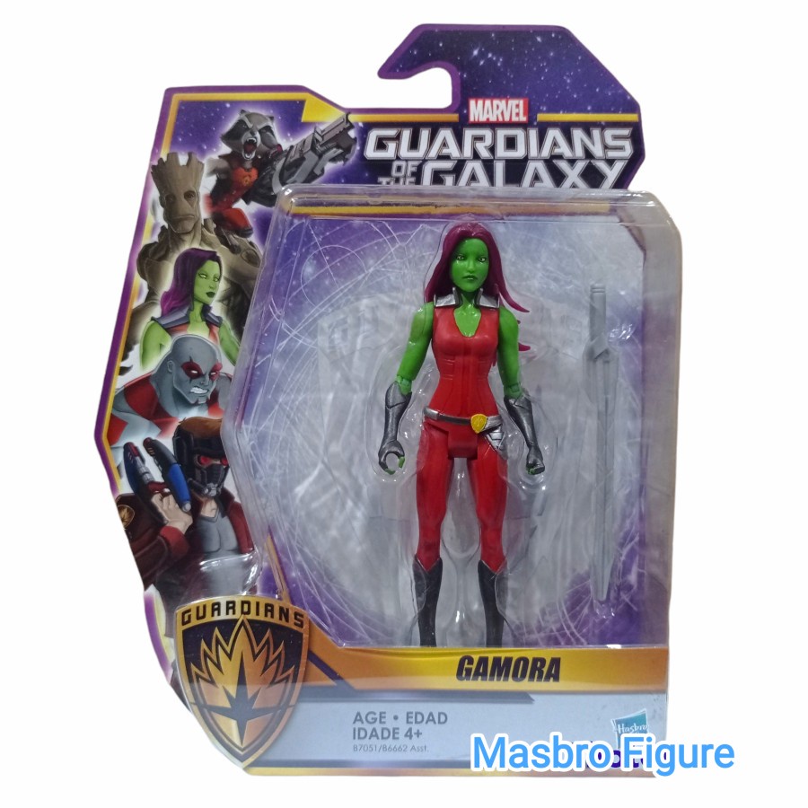 Hasbro Guardians of The Galaxy Animated GAMORA Action Figure | Shopee ...