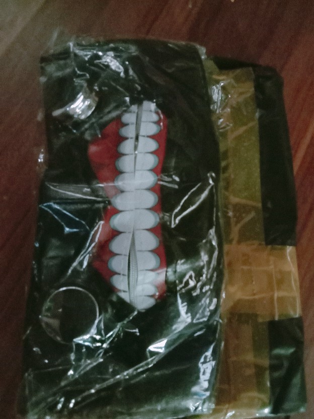 Tokyo Anime Mask Masker Cosplay Tokyo Ghoul Kaneki Ken Bahan Kulit ...