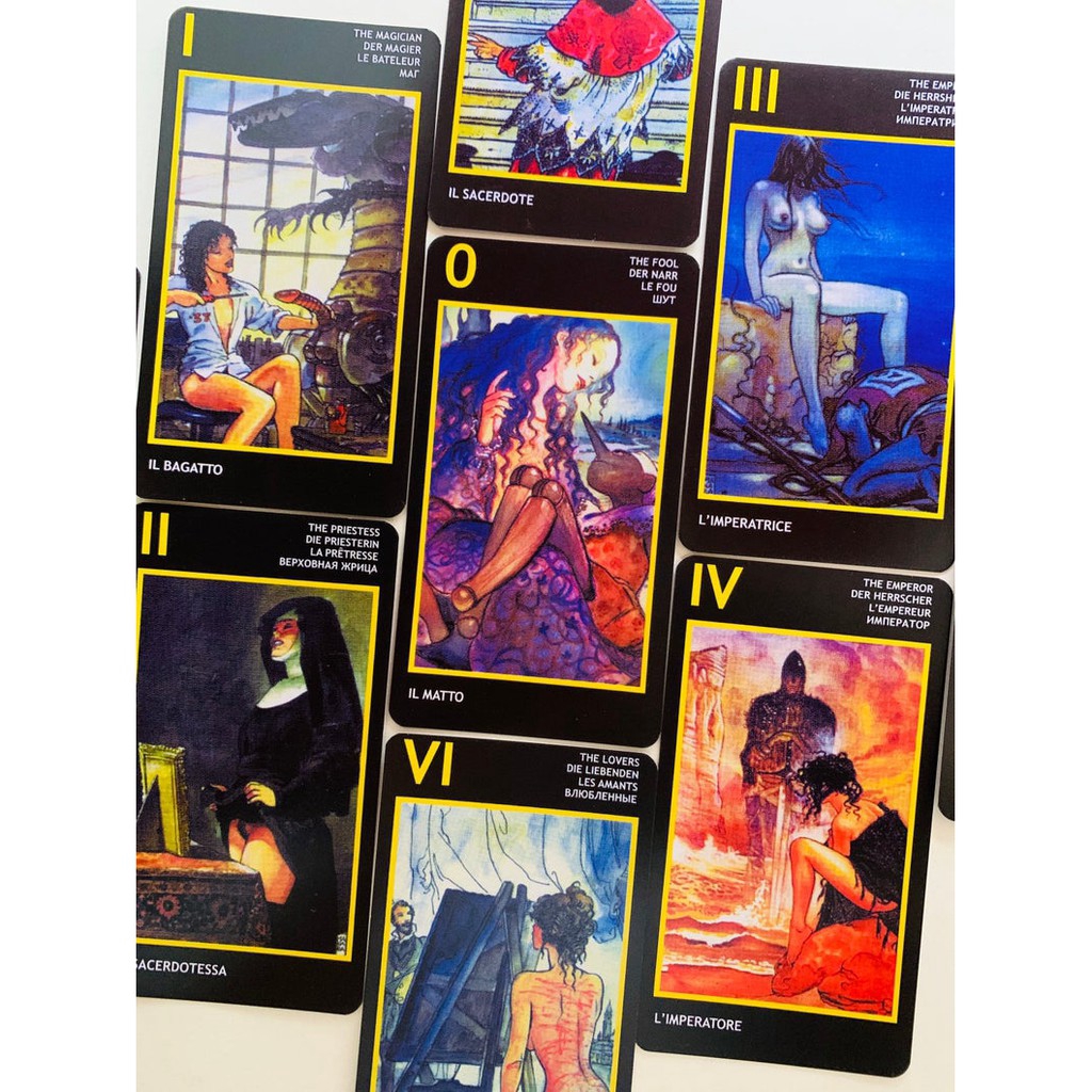 Manara Erotic Tarot Adult Leisure Party Table Game High, 57% OFF