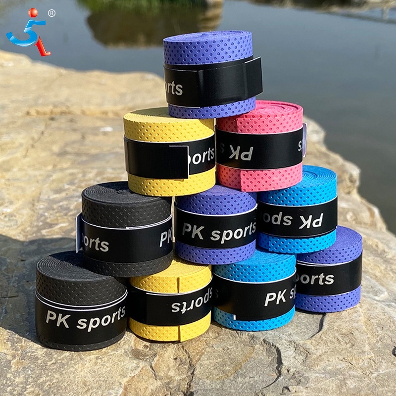 Badminton Racket Grip Tape Hand Glue Flat Embossed Fishing Rod Grip Non ...