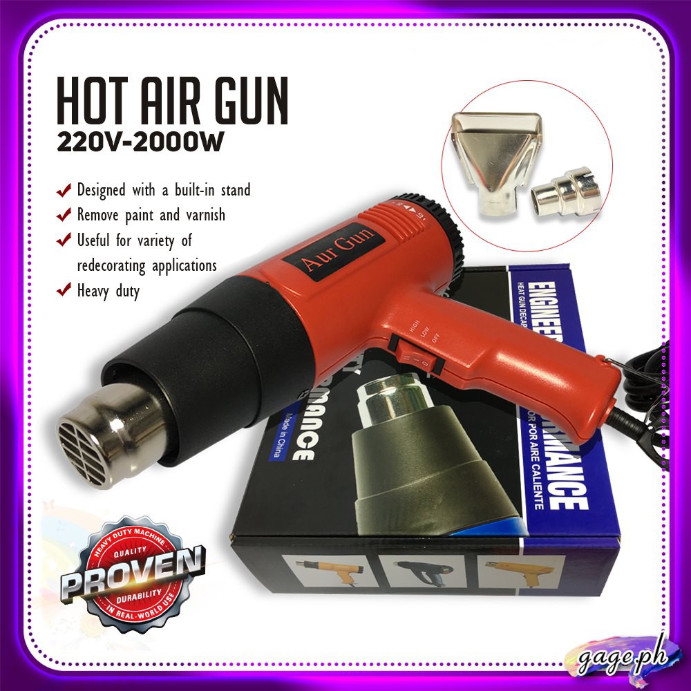 Industrial Heat Gun for Car Sticker Decal Application (220voltz ...