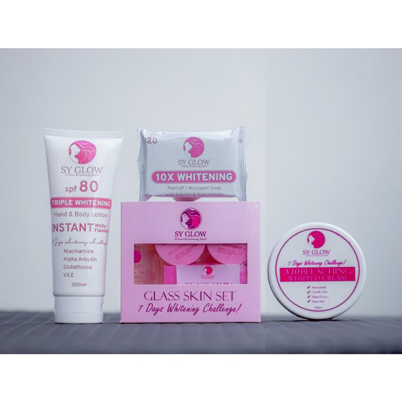 SY GLOW BEST WHITENING SET | Shopee Philippines