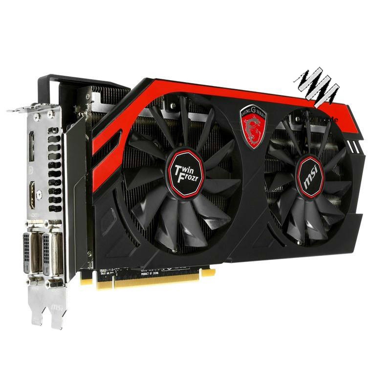 MSI / MSI R9 270 GAMING 2G R9 270 gaming graphics card 2G dual fan runs 95,000 | Shopee Philippines