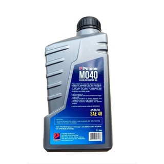 Petron MO40 Gasoline Motor Oil SAE 40 1 Liter | Shopee Philippines