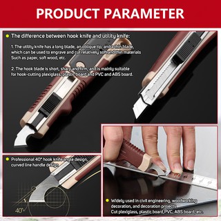 Multi-Function Acrylic Cutter Retractable | Shopee Philippines