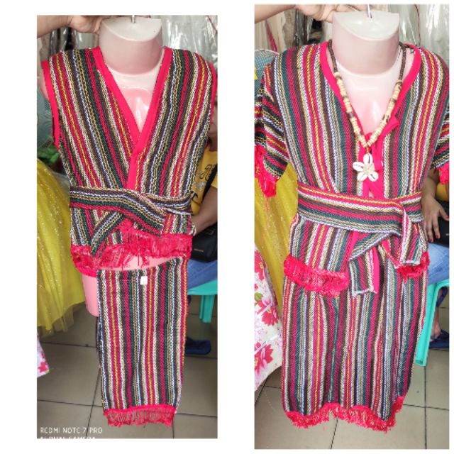 Filipino Native Costume Original Fabric Or Katutubo Costume Shopee | My ...