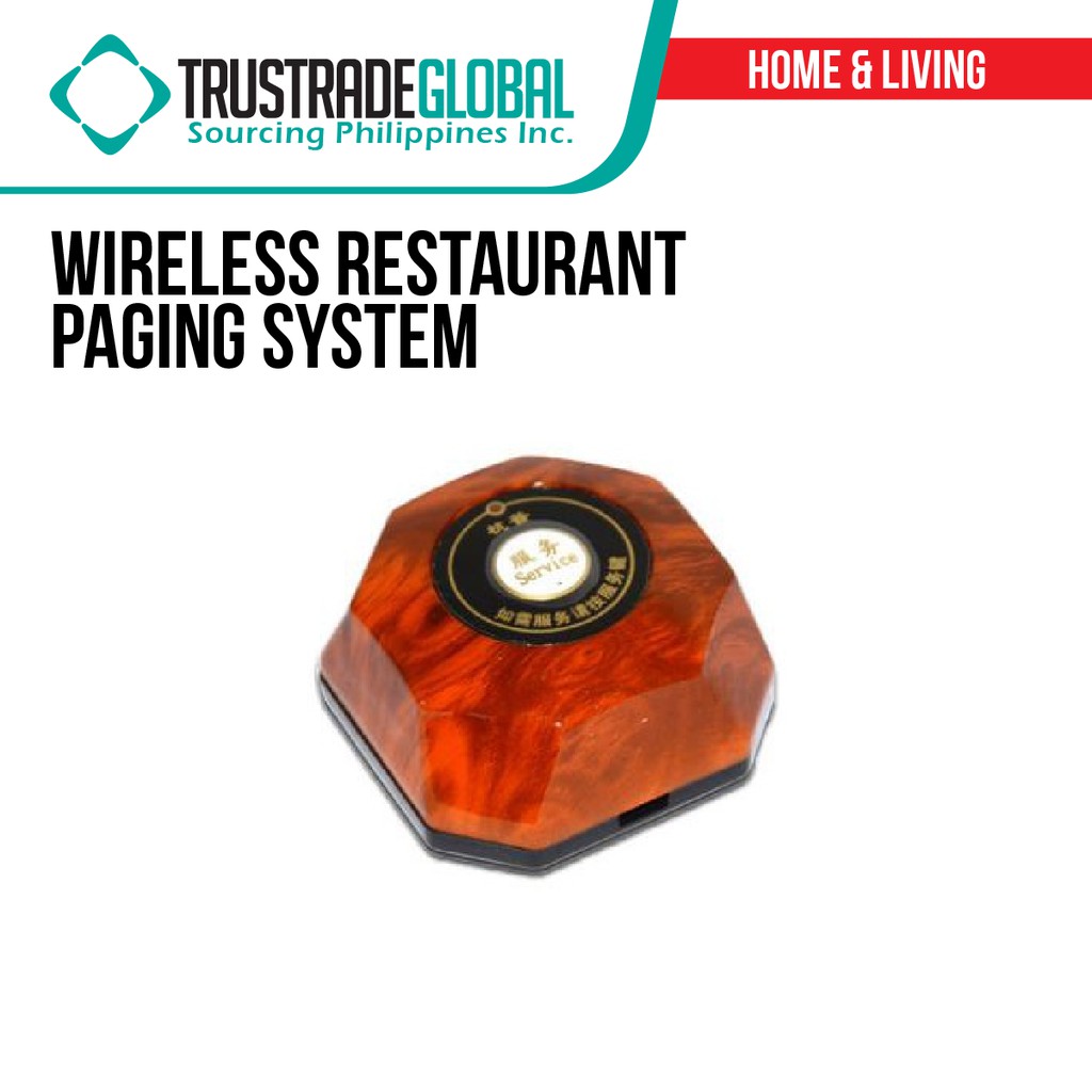Wireless Restaurant Paging / Calling System | Service Equipment ...