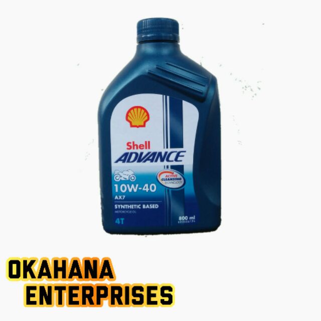 SHELL AX7 MOTOR OIL 800 ML | Shopee Philippines