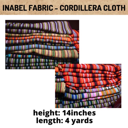 Authentic Cordilleran Cloth / Inabel Fabric | Shopee Philippines