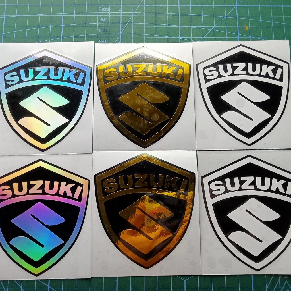 SUZUKI SHIELD LOGO STICKER | Shopee Philippines
