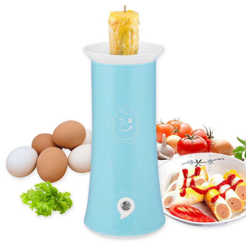 Automatic electric egg machine, simple fried breakfast tube, sausage ...