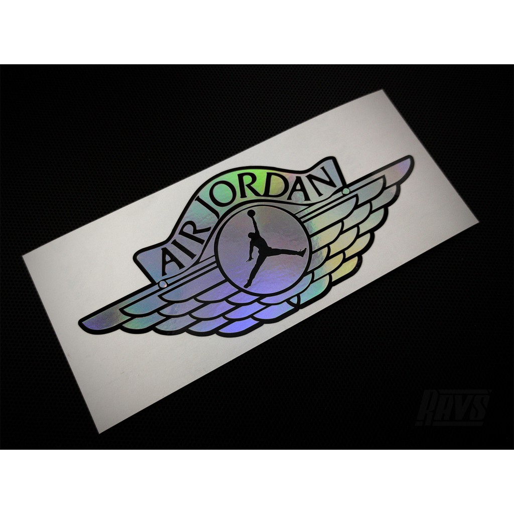 Air Jordan logo cut out vinyl sticker | Shopee Philippines