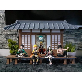 Hashira Mansion Diorama | Japanese House | DXF, FAZ, Chokonose, Figma ...