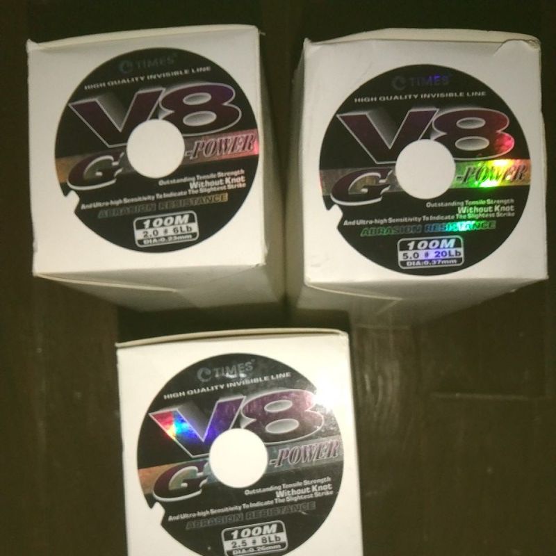 V8 invisible Line 100 meters SOLD PER SPOOL | Shopee Philippines