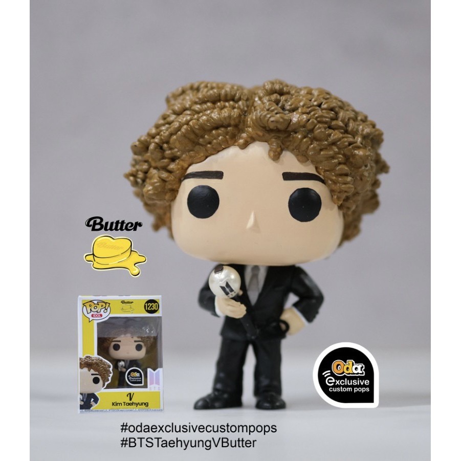 BTS V Taehyung Butter Custom Funko pop (Created by Oda Exclusive Custom ...