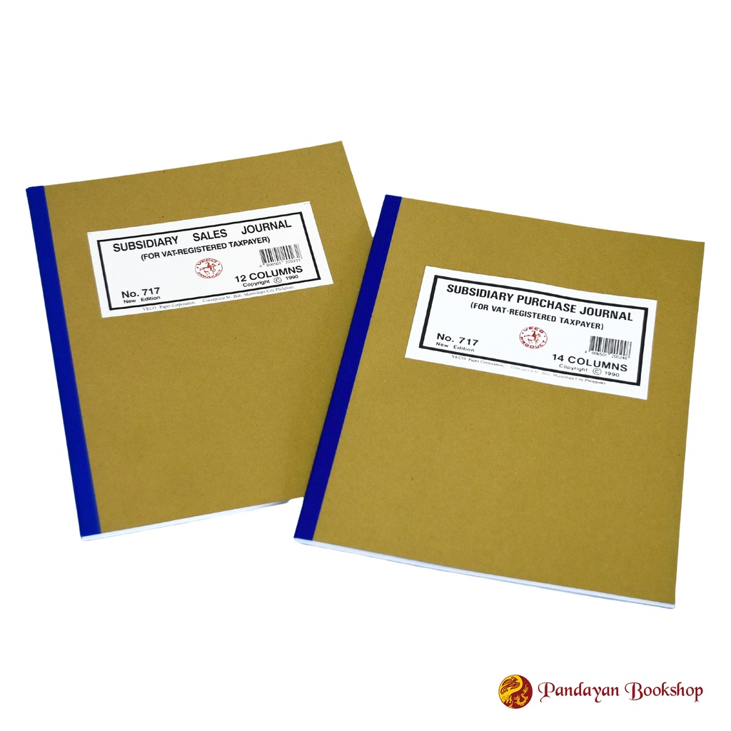 Veco No. 717 Subsidiary Sales And Purchase Journal (For Vat-Registered ...