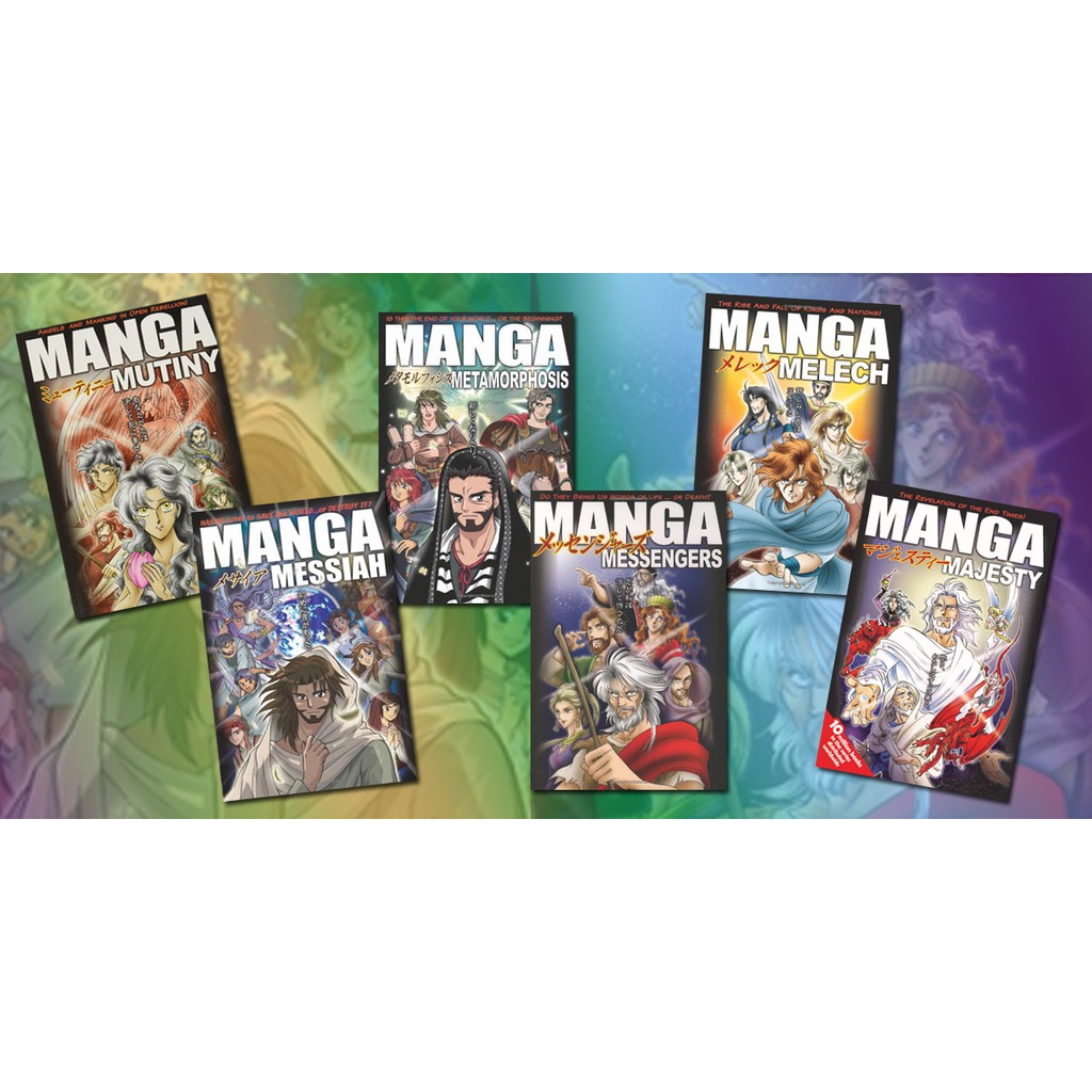 Manga Bible Series (6 books) | Shopee Philippines