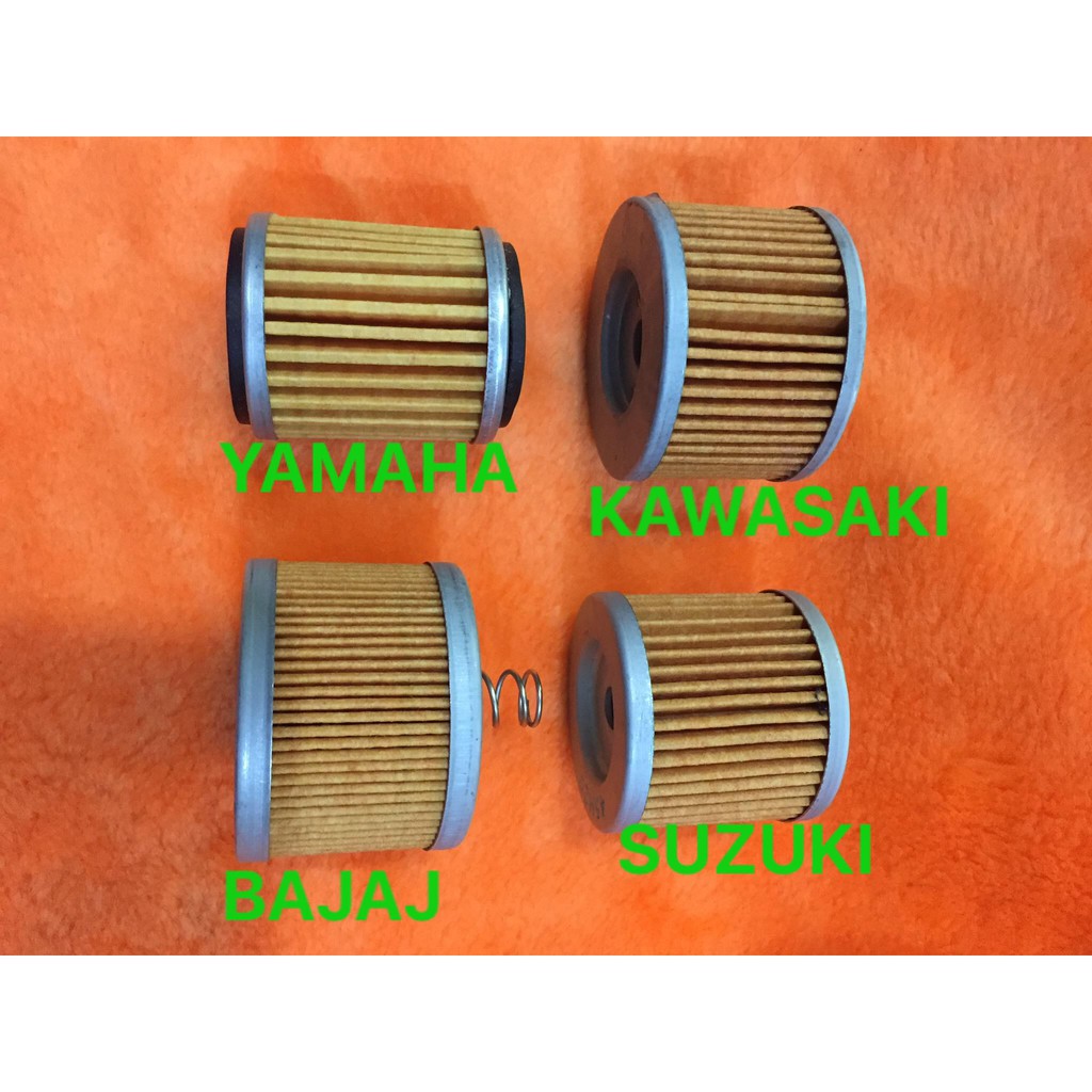 Motorcycle Oil Filter(CT100/BAJAJ,SUZUKI/,YAMAHA,KAWASKI) | Shopee ...