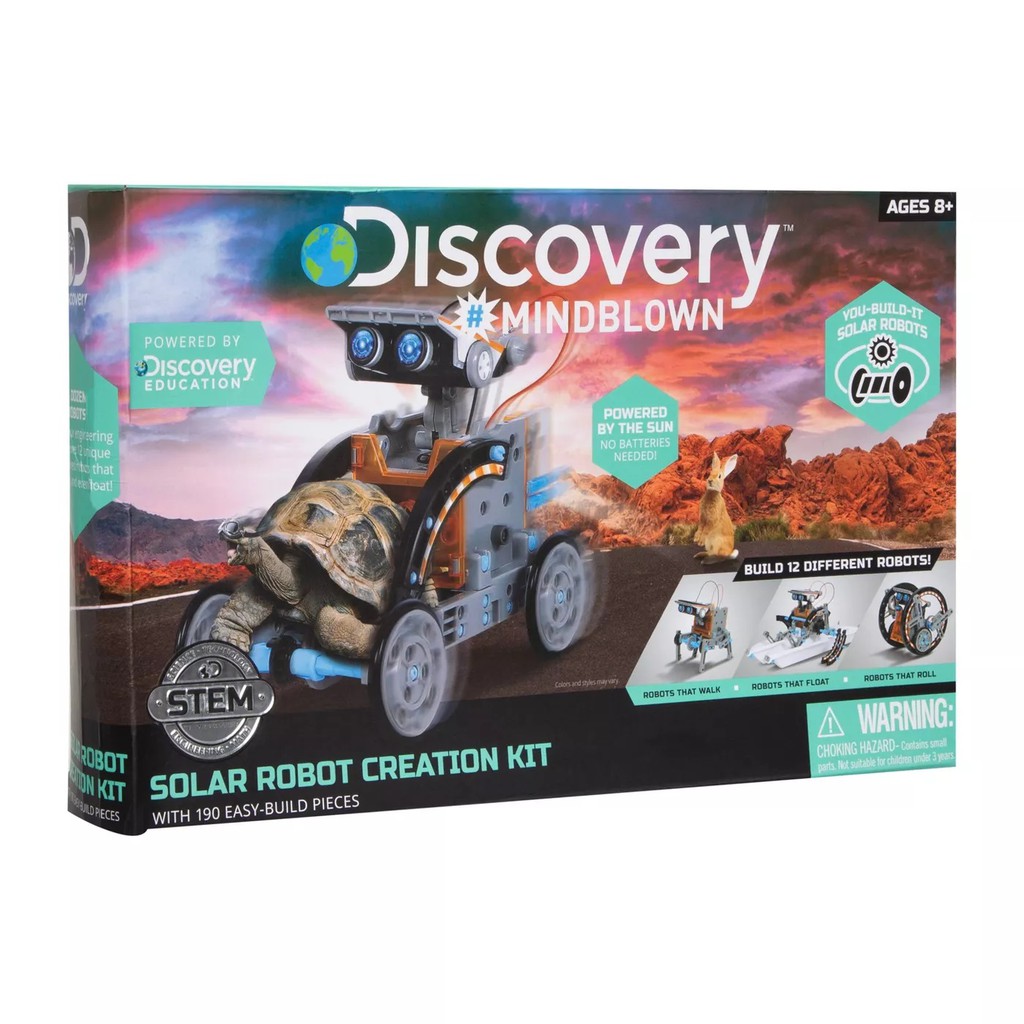 Discovery # Mindblown - Solar Robot Creation Kit | Shopee Philippines