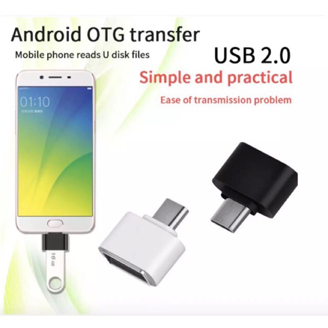Micro V8 USB to OTG Adapter Converter for Android Smart phone | Shopee ...